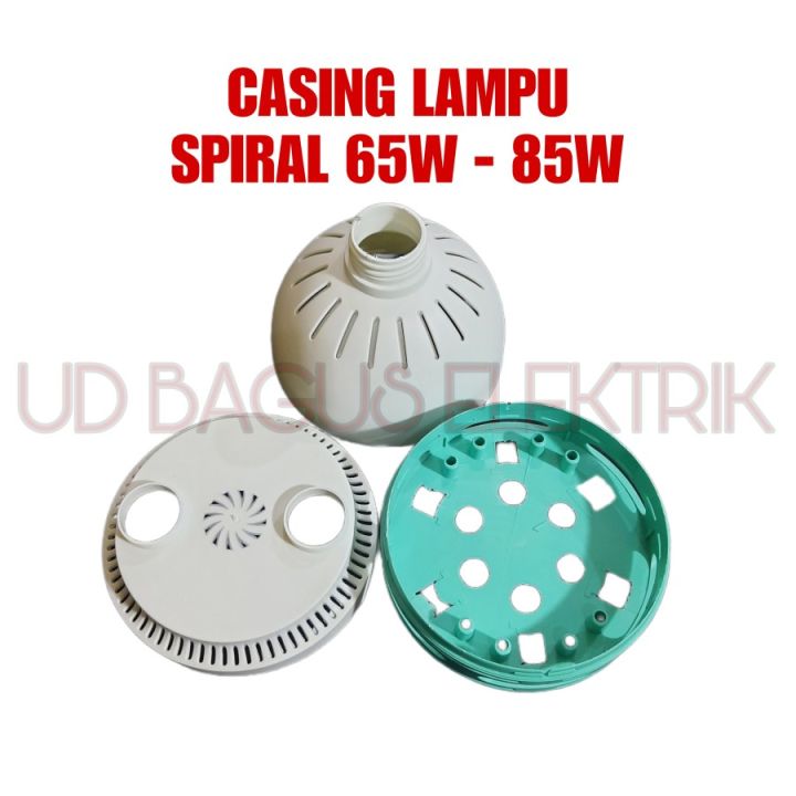 CASING LAMPU SPIRAL 65W - 85W ORIGINAL BAHAN TAHAN PANAS | Lazada Indonesia