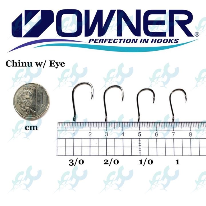 Owner Chinu Hooks w/ Eye 50355 Fishing hook | Lazada PH