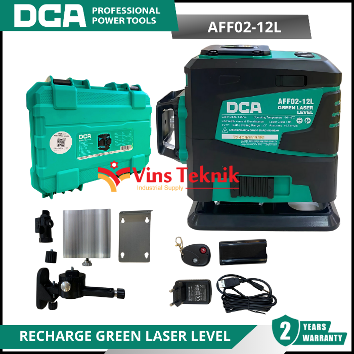 Line Laser Level Garis Waterpass Recharge Green Laser Level DCA AFF02 ...