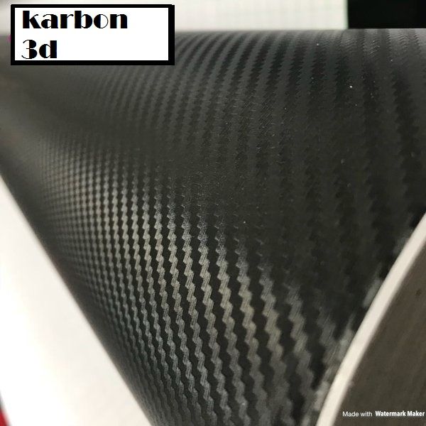 Skotlet sticker motor karbon / carbon 3D panjang 1meter x Lebar 50 cm ...