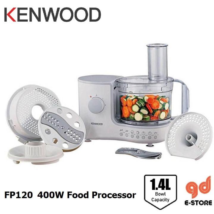 KENWOOD FP120 FOOD PROCESSOR COMPACT 1.4L 400W WHITE | Lazada