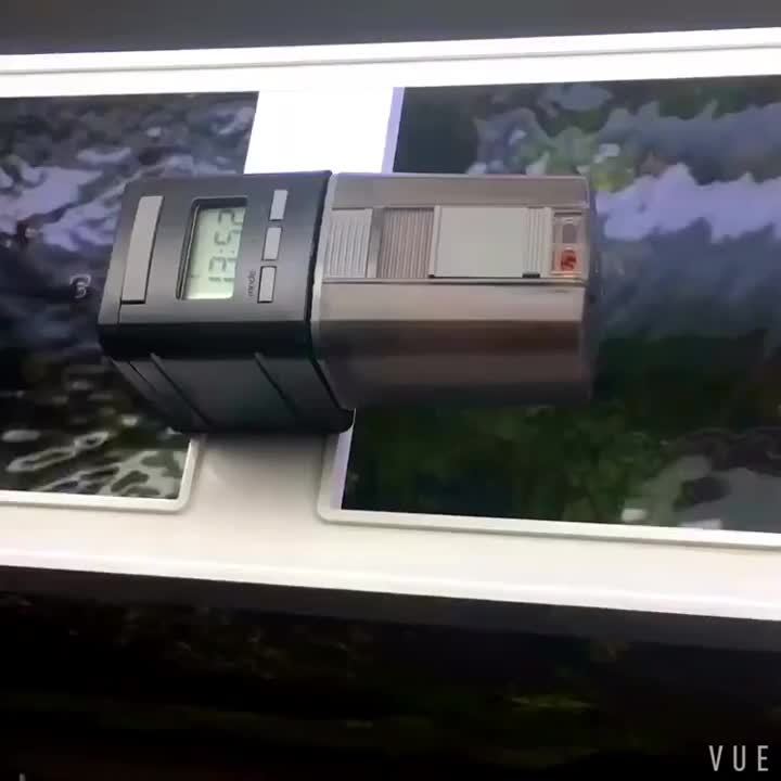 Smart Automatic Fish Feeder Battery Powered Fish Food Dispenser for ...