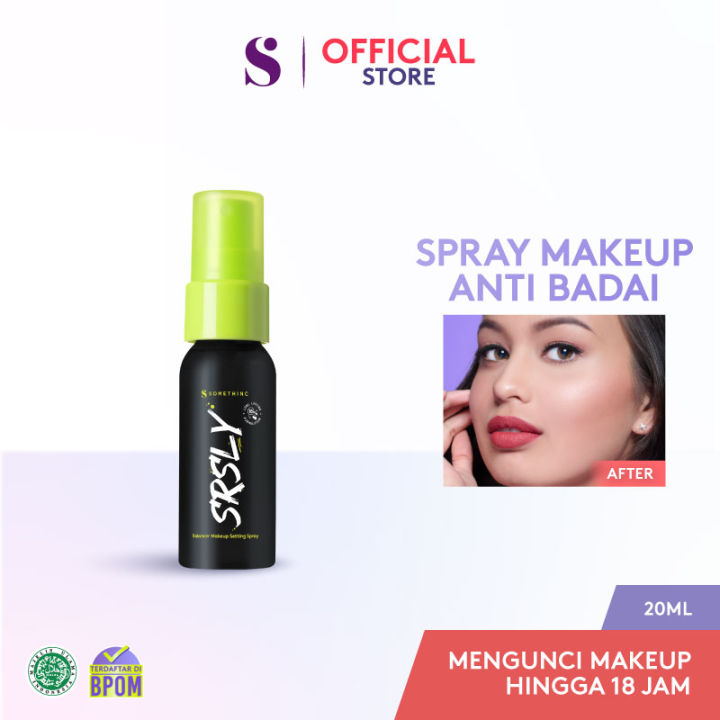SOMETHINC SRSLY Stay Matte Make Up Setting Spray 20ml - Make Up Tahan Lama | Lazada Indonesia