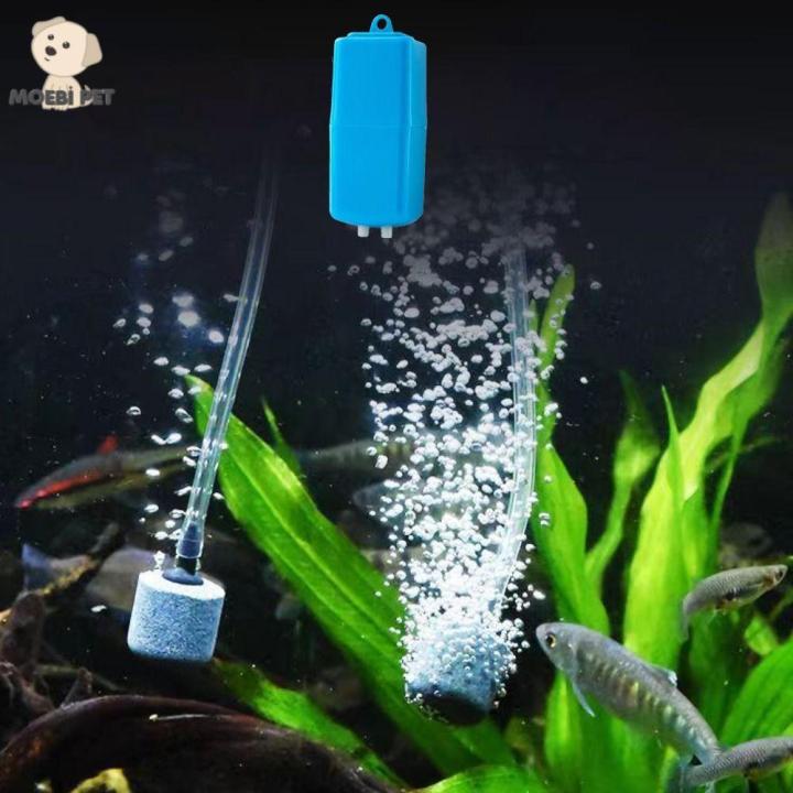 BENEDICT Energy Saving Mini Aquarium Air Pump Plastic Silent Double ...