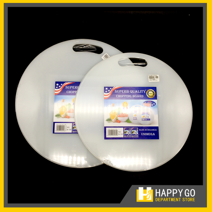 Non-Slip Round Plastic Chopping Board Food Cutting Board Kitchen ...