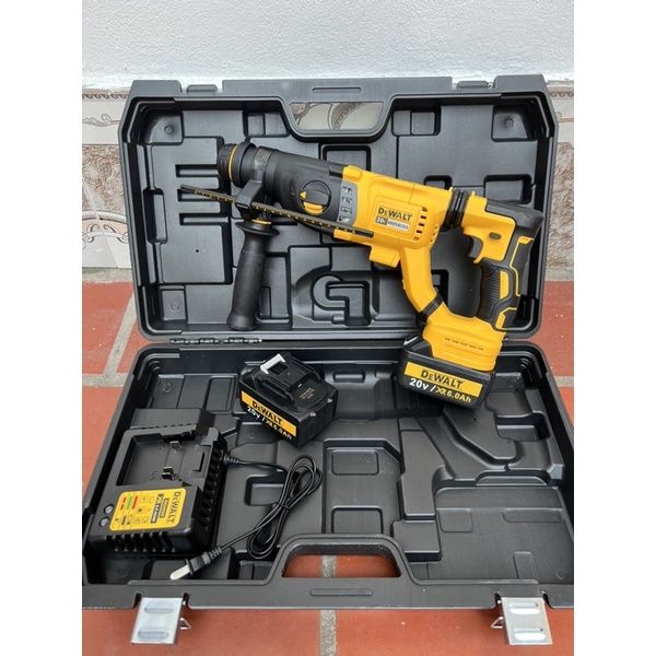 Máy khoan búa 3 chức năng DEWALT 20V DCH263 - Động cơ không chổi than ...