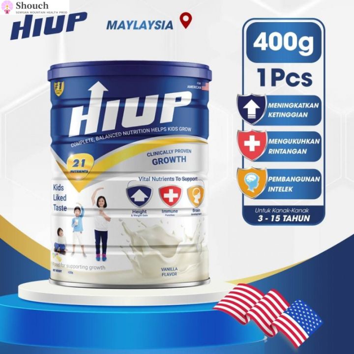 ensure gold Hiup high growth milk (400g vanilla) for 3-15 years old children | Lazada