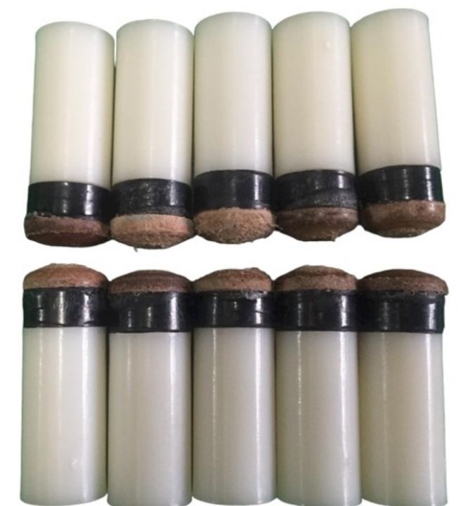 10 PCS SCREW TIP(BROWN) FERRULE FOR BILLIARD CUE STICK/SINGSING NG TAKO ...