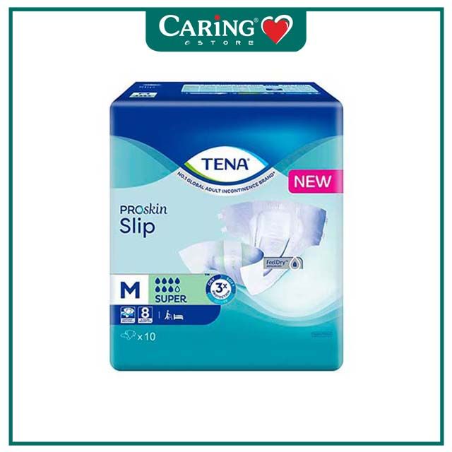 TENA SLIP SUPER ADULT DIAPER M 10PCS | Lazada