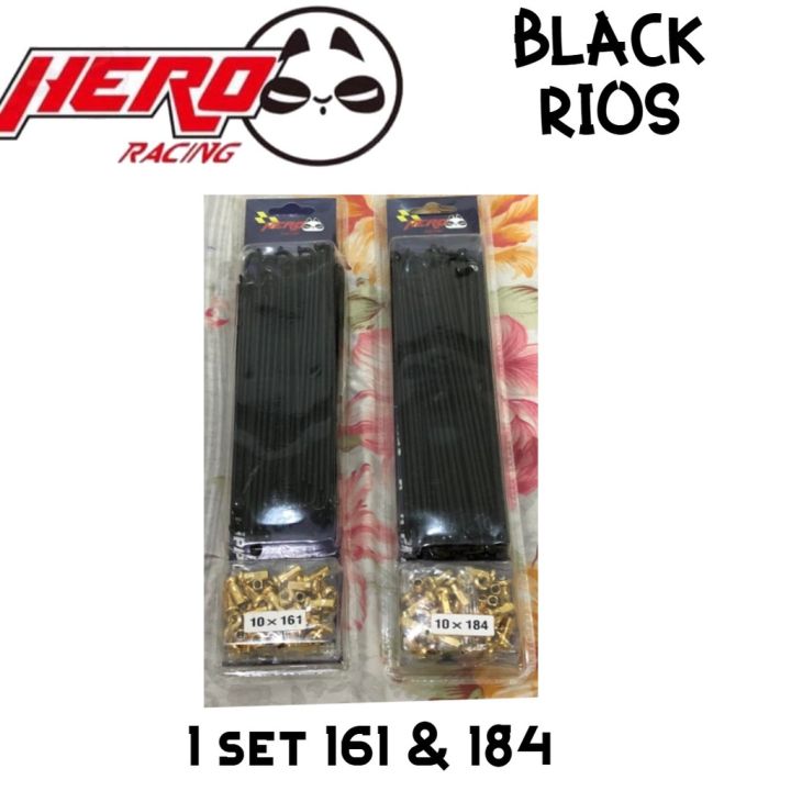 YAMAHA NMAX 2021 ORIGINAL RIM RIOS BLACK 1 BOX 30 PCS SET (10x161 ...