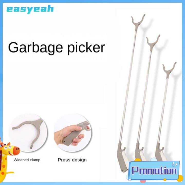 EASYEAH 40 cm Garbage Clip Stainless Steel Durable Trash Clamp Pick Up ...