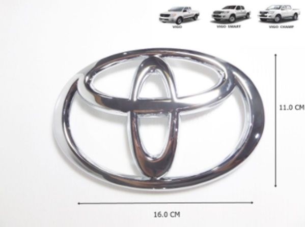 โลโก้หน้ากระจัง ตราหน้ากระจัง TOYOTA โตโยต้า HILUX VIGO , VIGO SMART ...