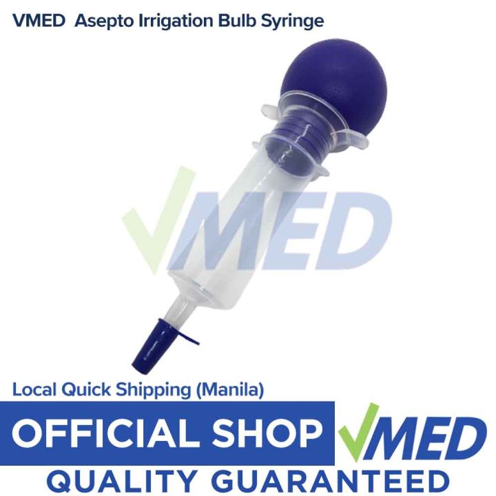 VMED Asepto Irrigation Bulb Syringe | Lazada PH