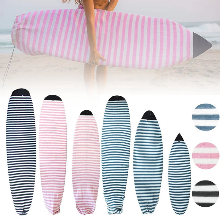 Surfboard Cover Sock 5/6/7 "Round Nose Stretch Bag For SkimBoard Bag ...