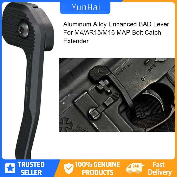 【TKK Hardware】♀ 【yunhai】Aluminum Alloy Enhanced BAD Lever For M4/AR15 ...