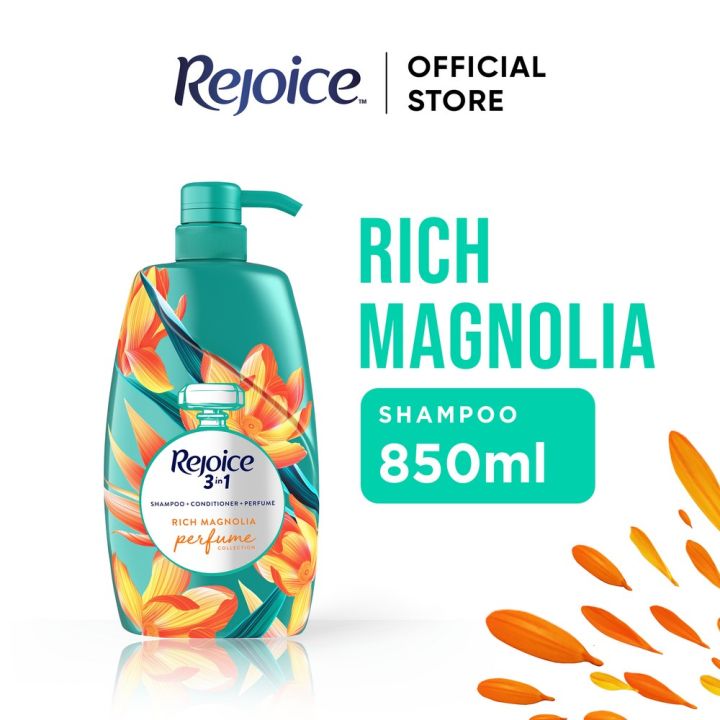 Rejoice 3in1 Shampoo Rich Magnolia Hair Care 850ml | Lazada PH