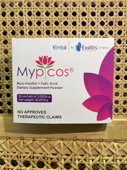 MYPICOS Myo-inositol + folic acid Dietary supplement powder (30 Sachets ...
