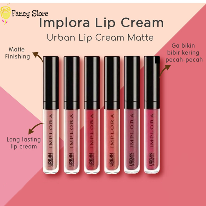Implora [16-DP] Urban Lip Cream Matte Dusty Peach | Lazada Indonesia