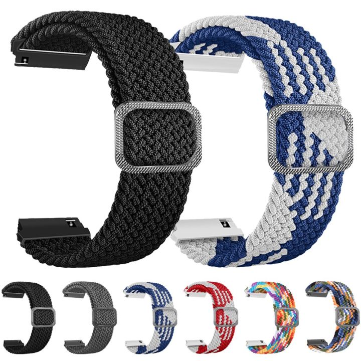 Nylon Strap for Redmi Watch 3 Active / Samsung Galaxy Watch 6 5 5pro 4 classic / Realme Watch 3 ...