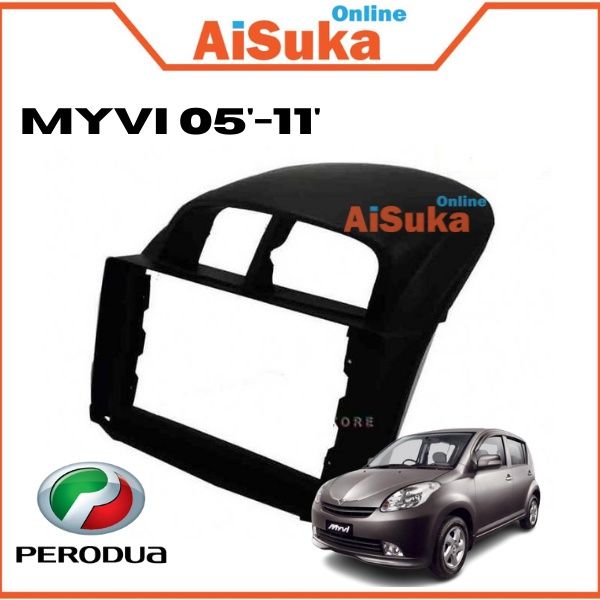 Perodua myvi 05-11 Android player casing 10'' | Lazada