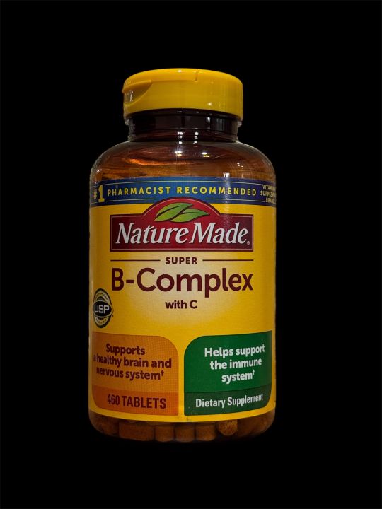 Nature Made Super B Complex with Vitamin C 460 tablets Expiry 03/2026 | Lazada PH