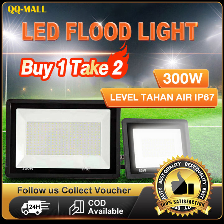 Lampu LED Light LED Waterproof Flood Light Spotlight Sensor 300W 200v ...