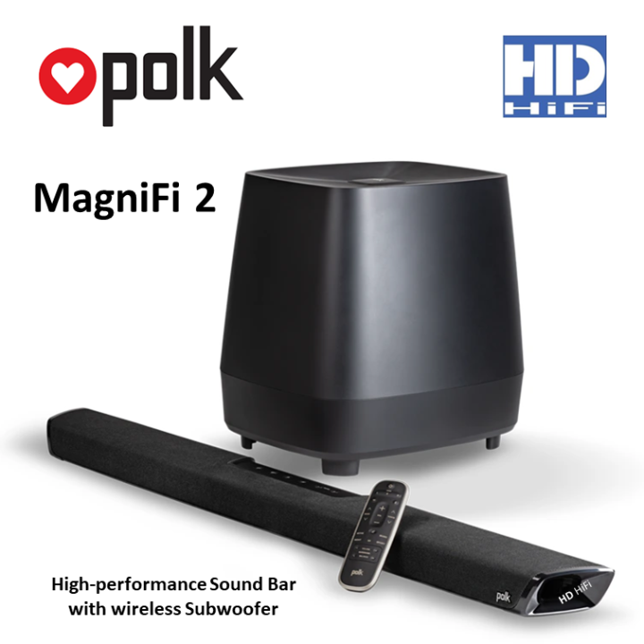 Polk MagniFi 2 SoundBar with wireless Subwoofer | Lazada.co.th