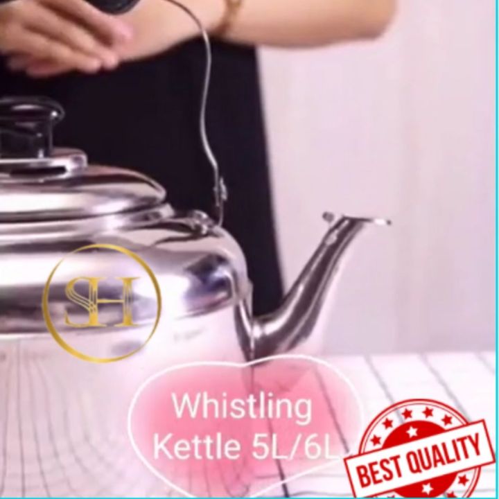 Cerek Keluli Tahan Karat 5L / 6L – Berkualiti Tinggi dan Tahan Lama ...