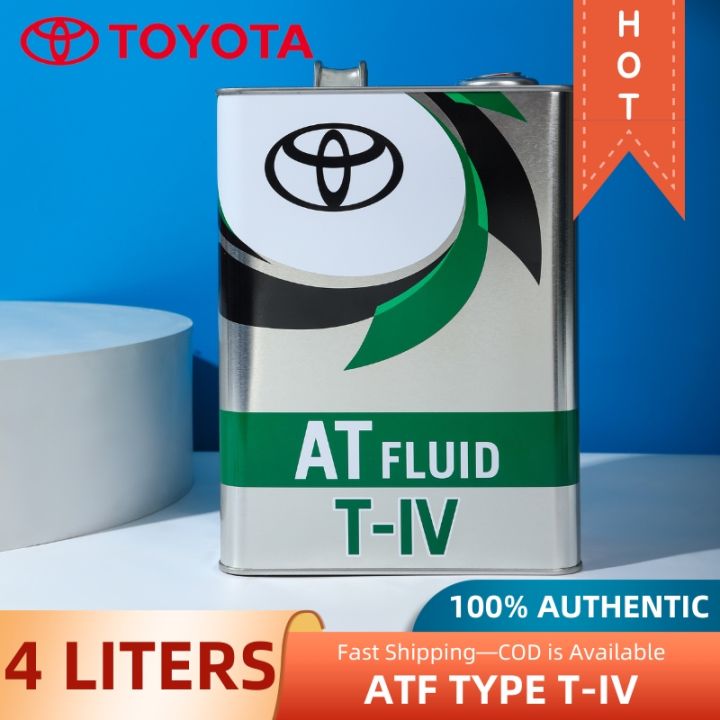 Toyota Genuine ATF Type T-IV 4L (Automatic Transmission Fluid) Fully ...