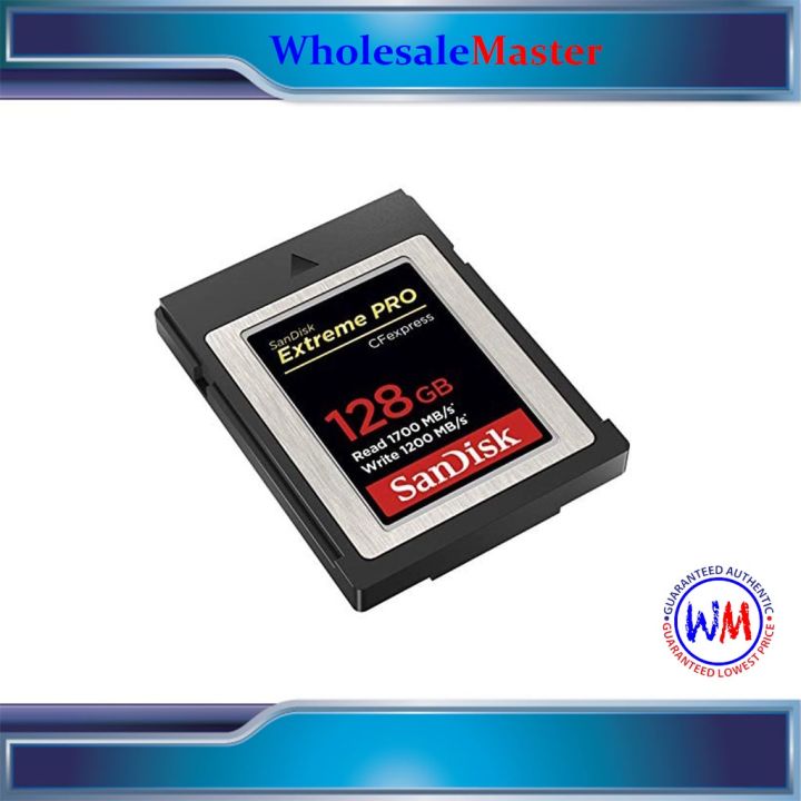 SanDisk 128gb Extreme Pro CF Express Card Type B - Sdcfe-128g-Gn4nn | Lazada PH