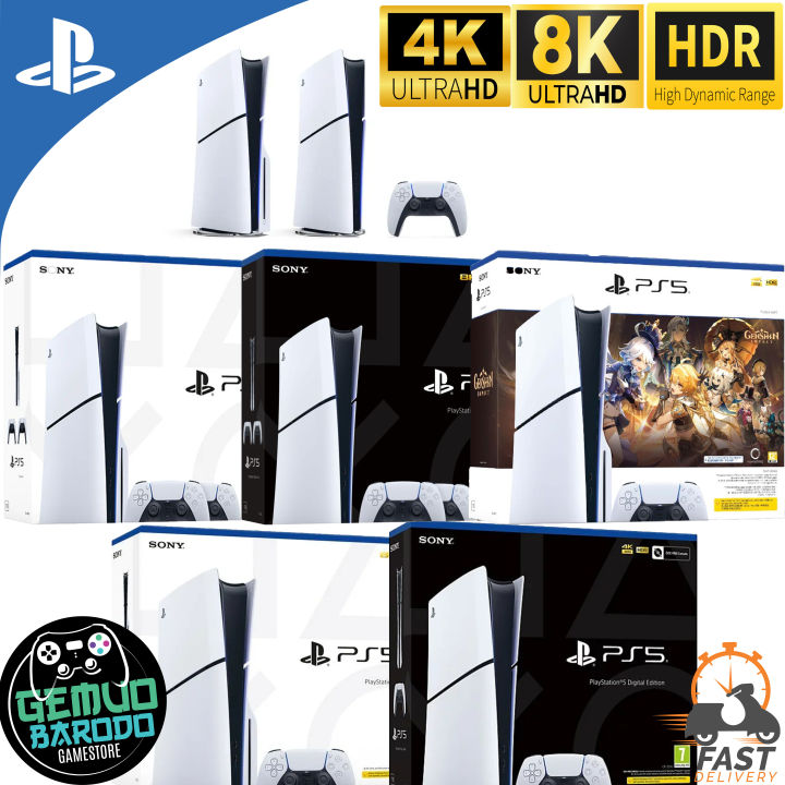 🔥[PS5 Ready Stock]🔥 PlayStation 5 Sony PS5 Slim 1TB Physical Disc Drive ...