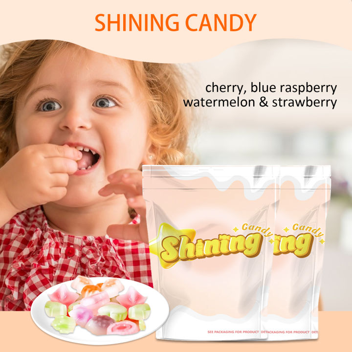 Shining Children's Snack Wax Bottle Candy Chewing Jam Sandwich Can Not ...