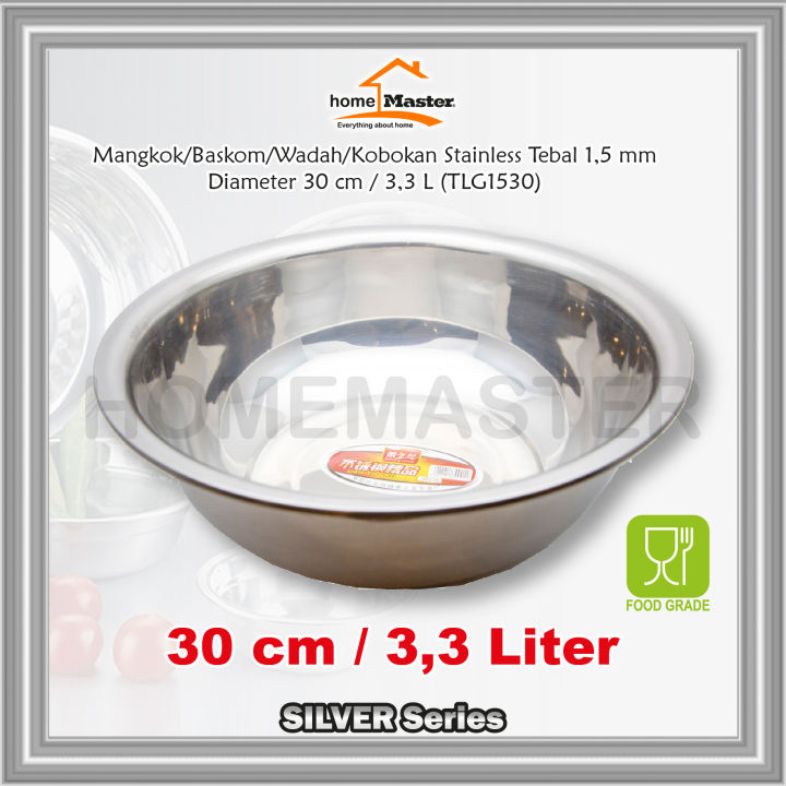 HomeMaster Mangkok/Baskom/Kobokan/Wadah/Basin/Bowl/Container/Kontainer ...