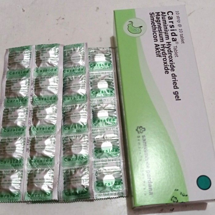 Carsida Tablet | Untuk membantu mengatasi gangguan pada saluran ...