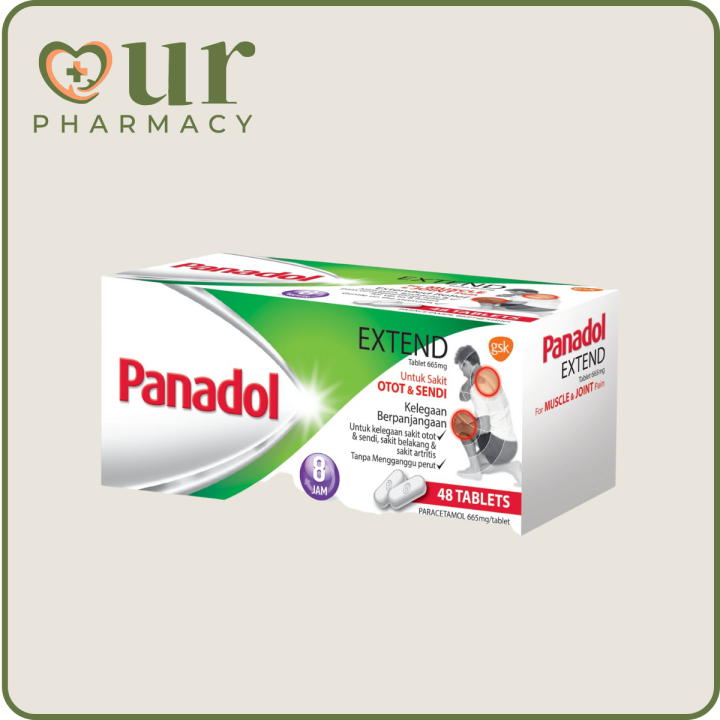 PANADOL EXTEND 665MG 6'S x 8 STRIP | Lazada