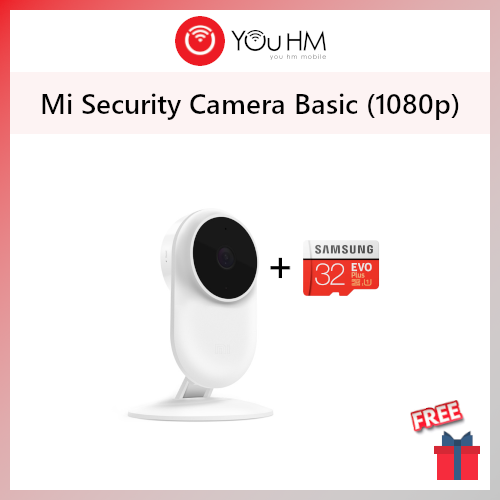 Xiaomi Mi Home Security Camera Basic (1080p) (1 Year Warranty ...