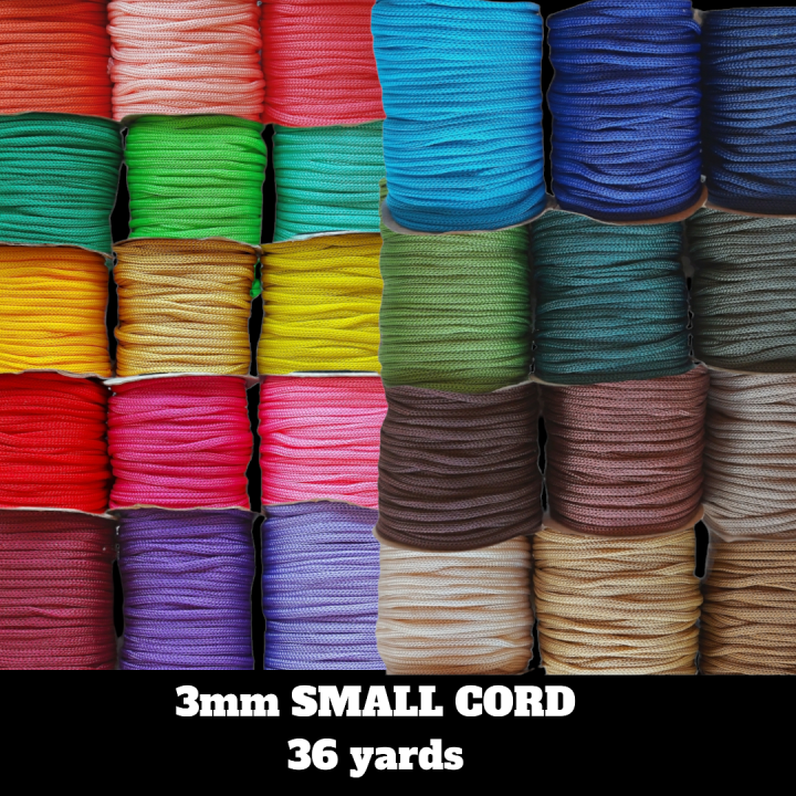SMALL CORDS (JAPANESE) 3MM - 36 YARDS | Lazada PH