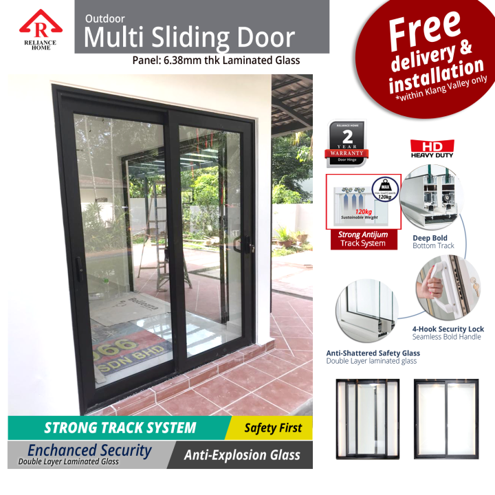 [PRE-ORDER] MultiSliding Door 2 Panels, 2 Panels Multisliding, Outdoor ...