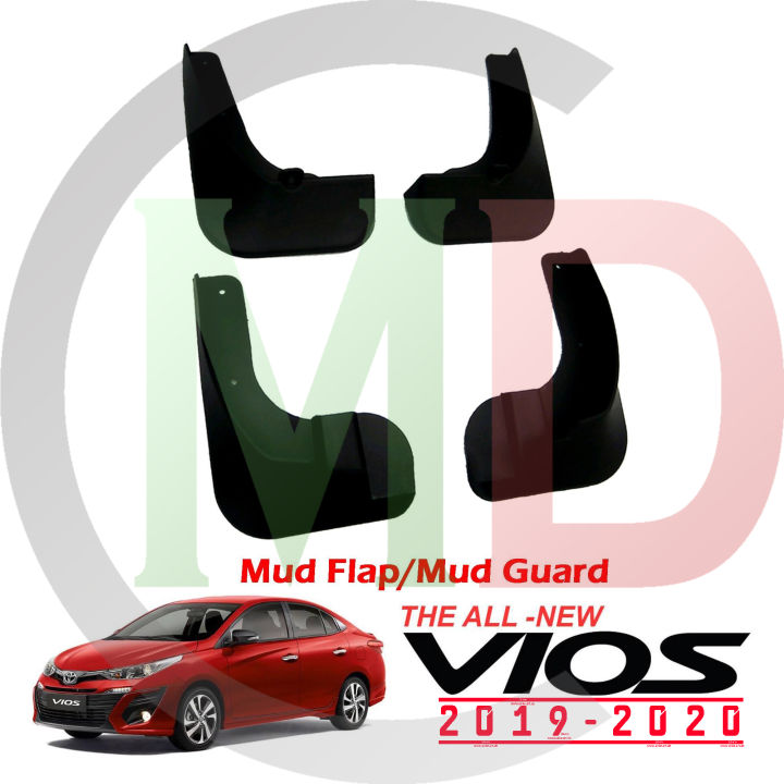 Toyota Vios 2019-2024 Mud Guard | Lazada PH
