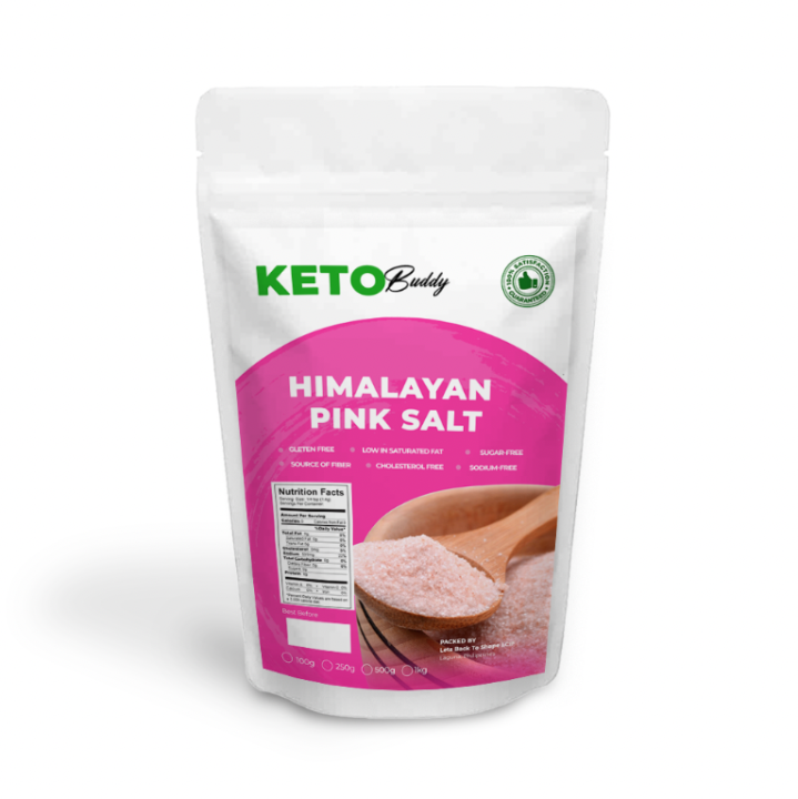 Organic Himalayan Pink Salt 250g LCIF Low Carb Keto Diet Low carb Also ...