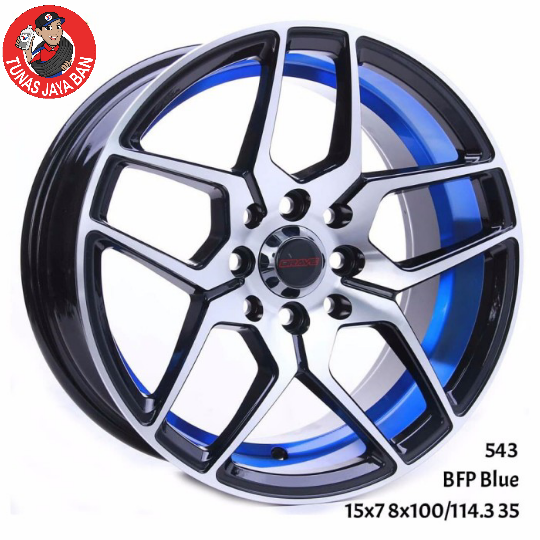 Velg Mobil 543 BFP/BLUE R15 ORI BARU Toko Surabaya | Lazada Indonesia