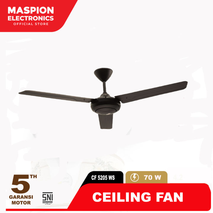 Maspion Ceiling Fan CF-5205 WS | Lazada Indonesia