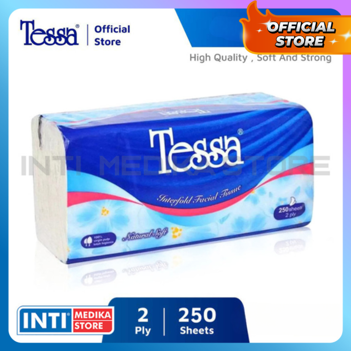 TESSA - Tissue Tessa 2 Ply 250 s | Tissue Facial | Tisu Wajah | Lazada ...