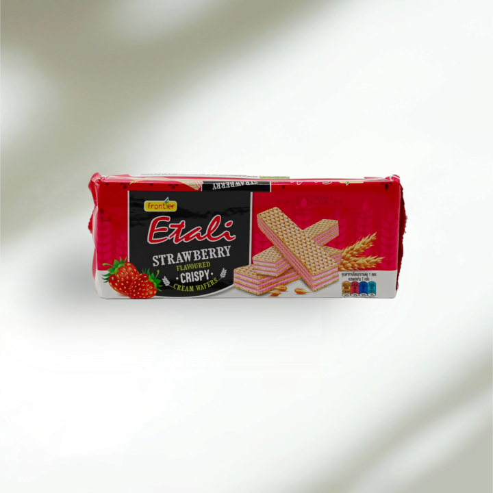 (Malaysia) Etali Strawberry Flavored Crispy Cream Wafers. 175 grams ...