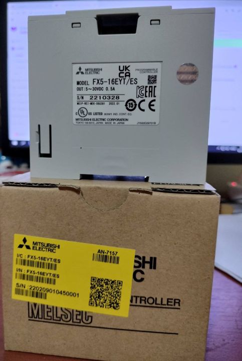 FX5-16EYT/ES MITSUBISHI MELSEC-F Input/Output Expansion Block | Lazada ...