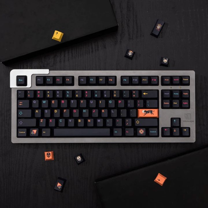 Mictlan 136 Keys PBT Dye Sublimation Cherry Profile Keycaps Set for ...