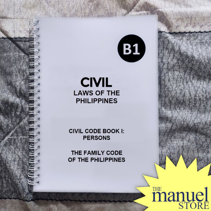 Codal Notebook (2023) - Civil Code of the Philippines Laws Family Sales ...