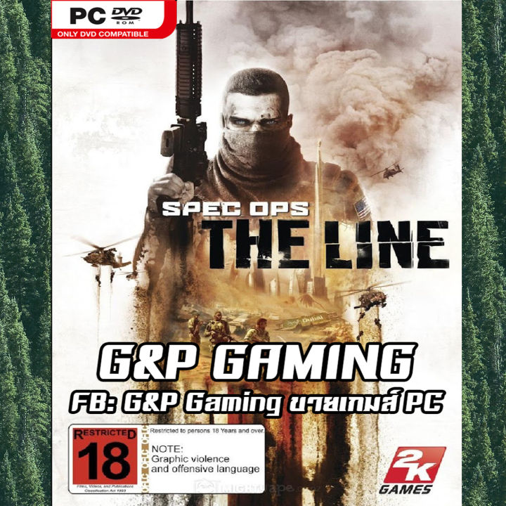 PC GAME แผ่นเกมส์ Spec Ops The Line PC ออนไลน์ได้ | Lazada.co.th