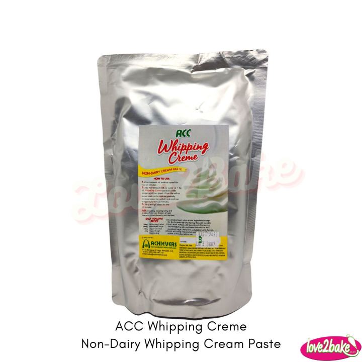 ACC Whipping Creme Non-Dairy Cream Paste 1kilogram | Lazada PH