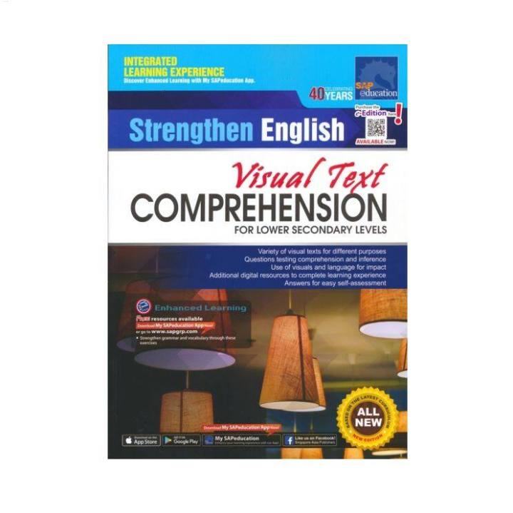 Junior one English reading Comprehension SAP Strengthen English Visual ...
